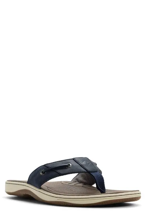Sperry Baitfish Flip Flop - Navy