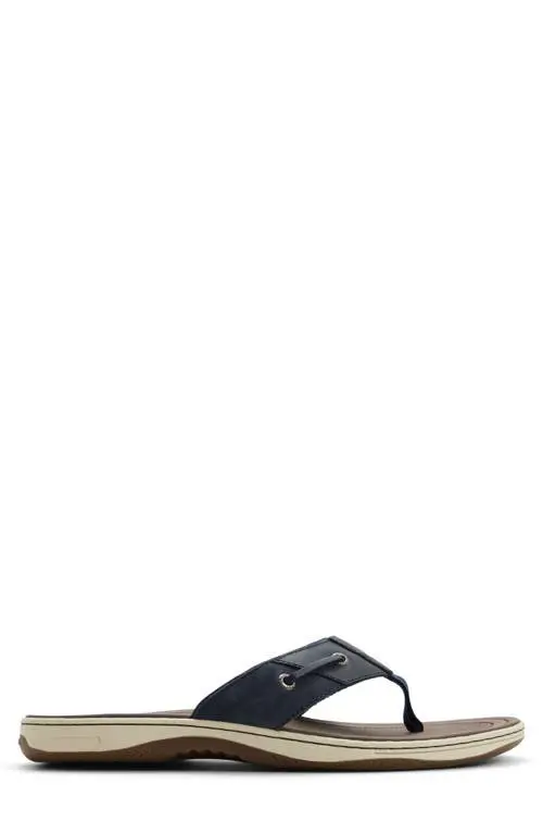 Sperry Baitfish Flip Flop - Navy
