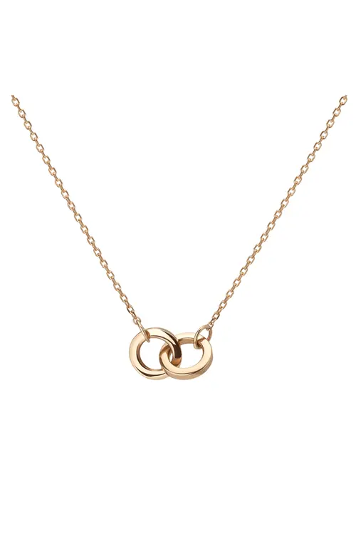 AURATE Connection Necklace - 14k Gold