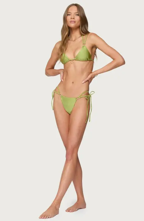 EDIKTED Neve Strappy Bikini Bottom