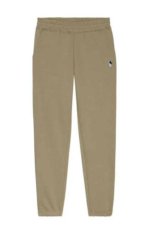 DALIX Astronaut Heavyweight Fleece Sweatpant - Beige