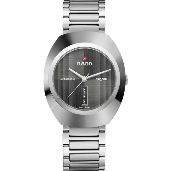 RADO Diastar Original Automatic Bracelet Watch - Grey/silver