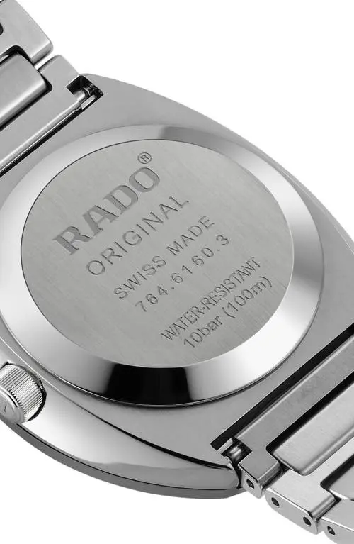RADO Diastar Original Automatic Bracelet Watch - Grey/silver