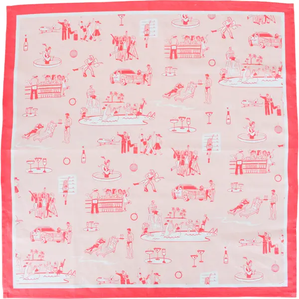 JOLLITY & CO Camp Bachelorette Bandana - Camp Scenes