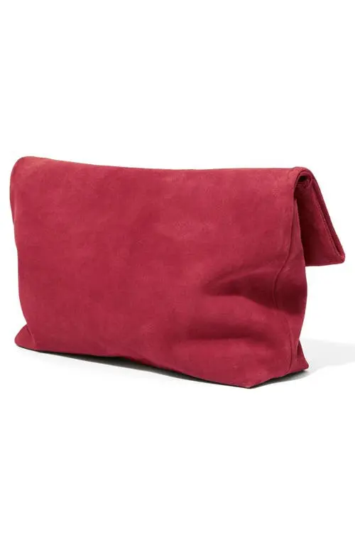 & Other Stories Suede Clutch