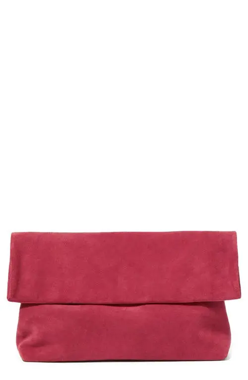 & Other Stories Suede Clutch