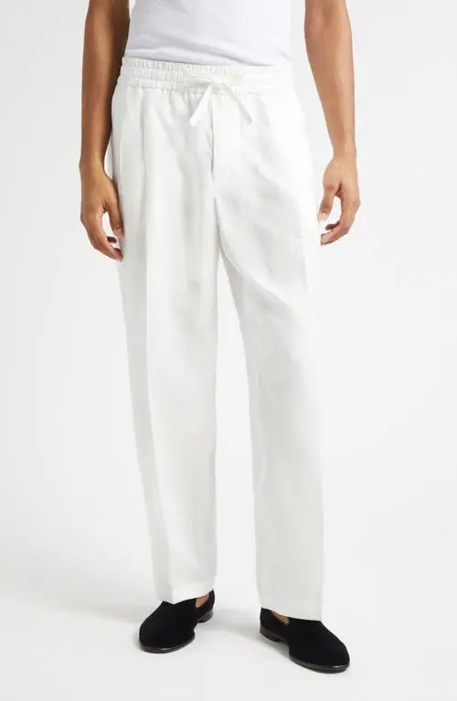 Dolce & Gabbana Pleated Linen Pants