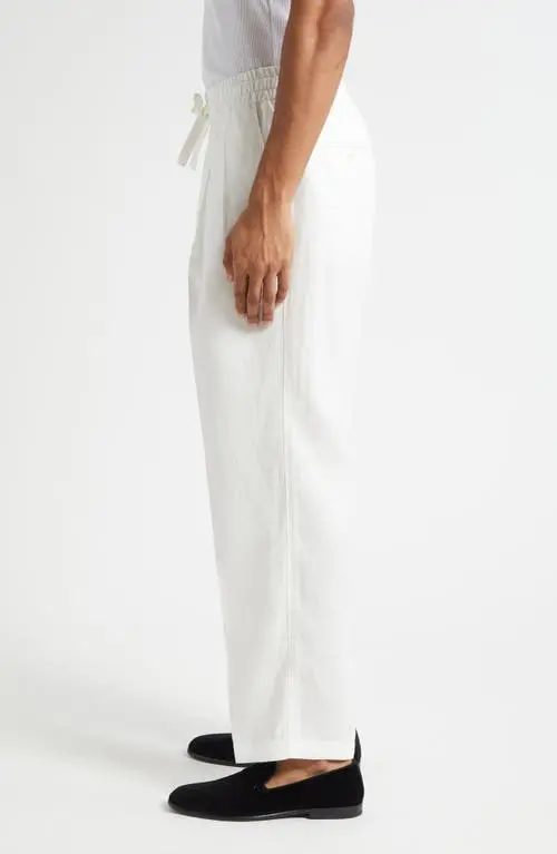 Dolce & Gabbana Pleated Linen Pants