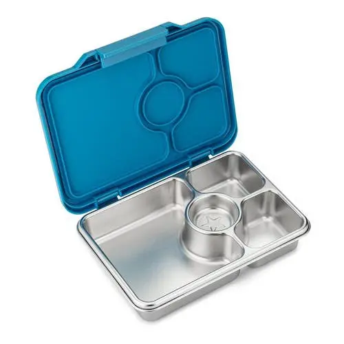 YUMBOX Prêt Stainless Steel Leakproof Bento Lunch Box - Normandy Blue