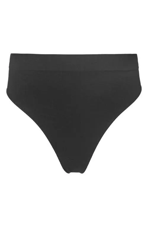 MAGIC BODYFASHION Comfort Seamless Shaping Thong - Black