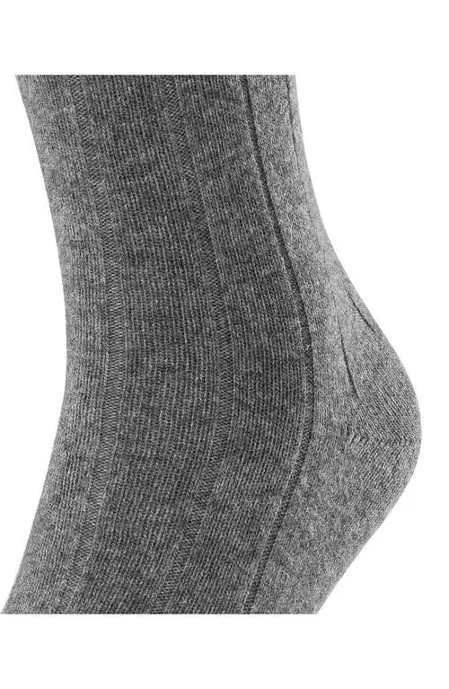 Falke Lhasa Wool-blend Socks - Light Grey