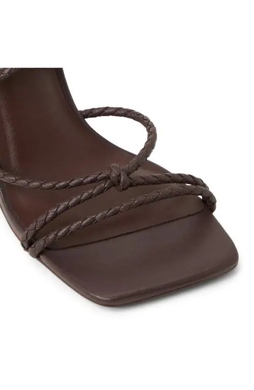 CALL IT SPRING BY ALDO Adriaana Ankle Wrap Sandal - Dark Brown