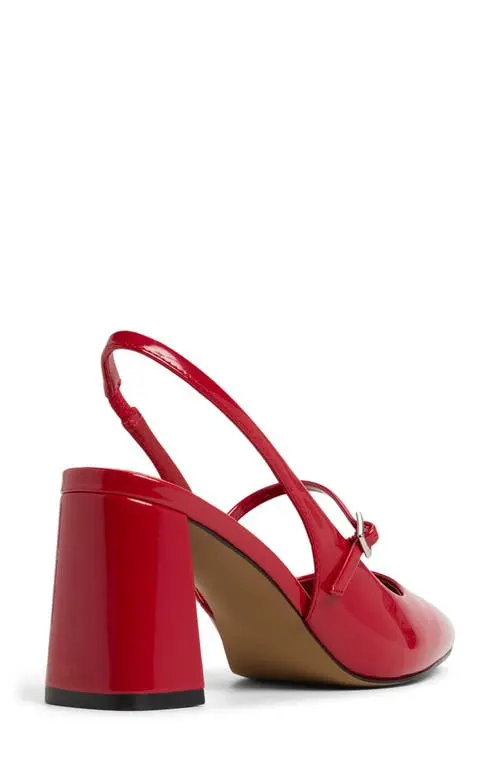 CALL IT SPRING BY ALDO Coquettte Slingback Mary Jane Pumps - Bright Red