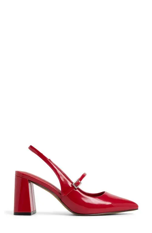 CALL IT SPRING BY ALDO Coquettte Slingback Mary Jane Pumps - Bright Red