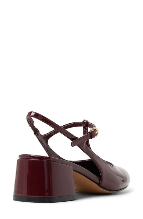 CALL IT SPRING BY ALDO Tiiana Slingback T-strap Pumps - Bordo
