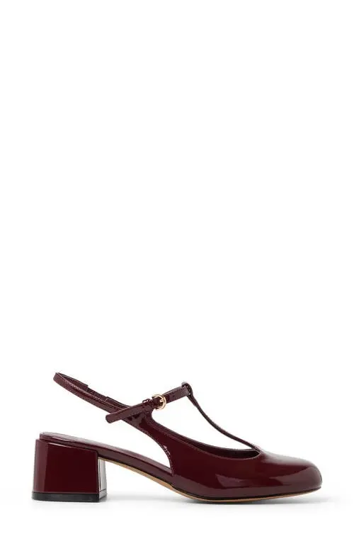 CALL IT SPRING BY ALDO Tiiana Slingback T-strap Pumps - Bordo