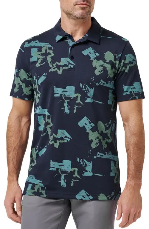 Travis Mathew Favorite Hello Cotton Blend Polo