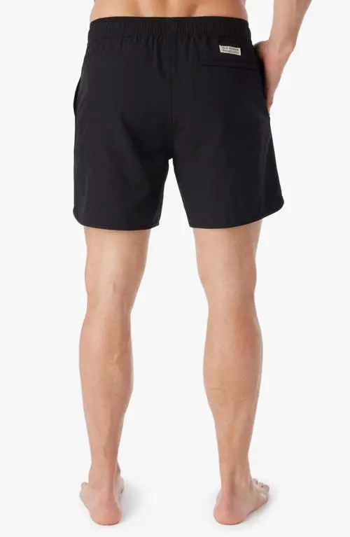 FAIR HARBOR The Anchor Swim Trunks - Black