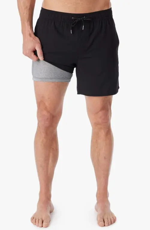 FAIR HARBOR The Anchor Swim Trunks - Black