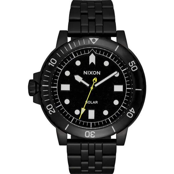 Nixon The Stinger Dive Bracelet Watch - All Matte Black/black