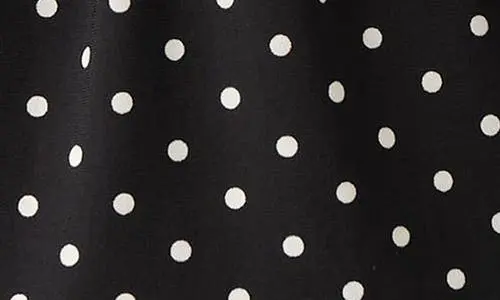 KASPER Polka Dot Knot Front Sleeveless Top