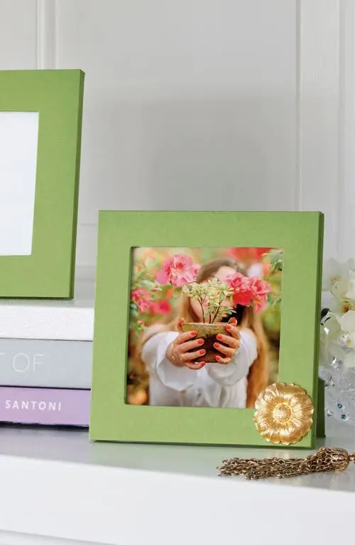 MARIPOSA Flower Meadow 4 X 4-inch Picture Frame