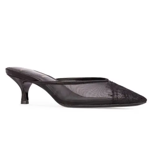 BLACK SUEDE STUDIO Cara 50 Mesh Mule