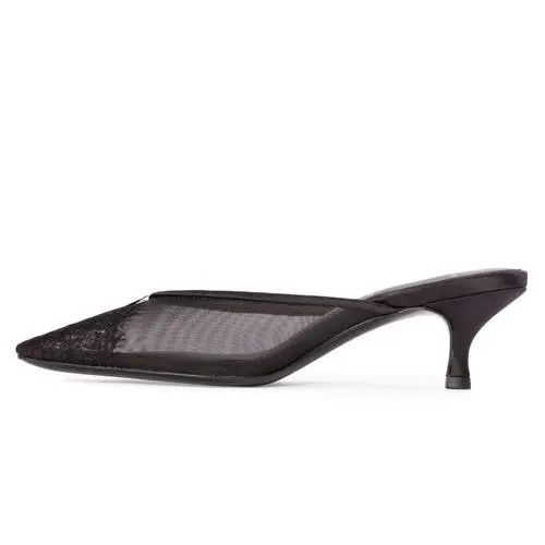 BLACK SUEDE STUDIO Cara 50 Mesh Mule