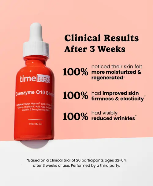 TIMELESS SKIN CARE Coenzyme Q10 + Peptides Serum - 4oz