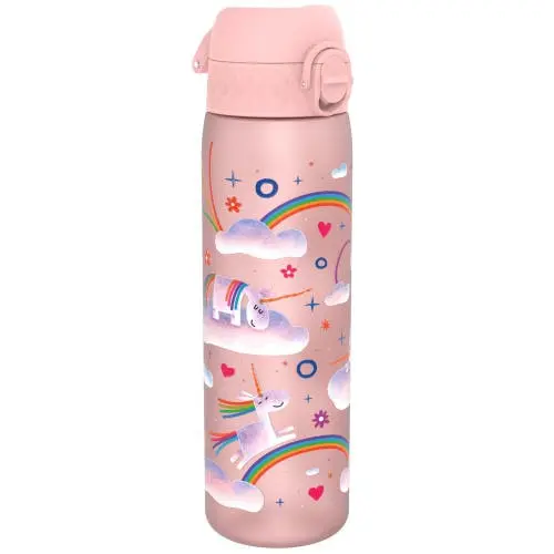 ION8 Bpa Free Recyclon Water Bottle18oz - Unicorn Rainbows