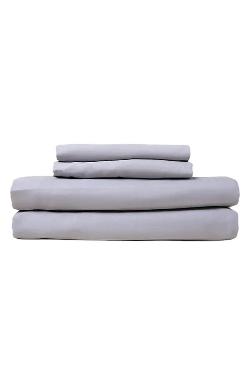 SLUMBER CLOUD Performance Linen Blend Sheet Set - Storm