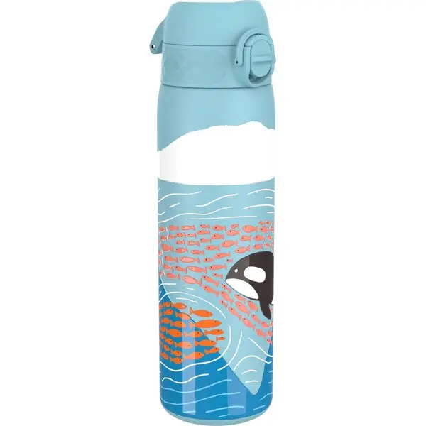 ION8 Single Walled Stainless Steel Water Bottle20oz - Whales