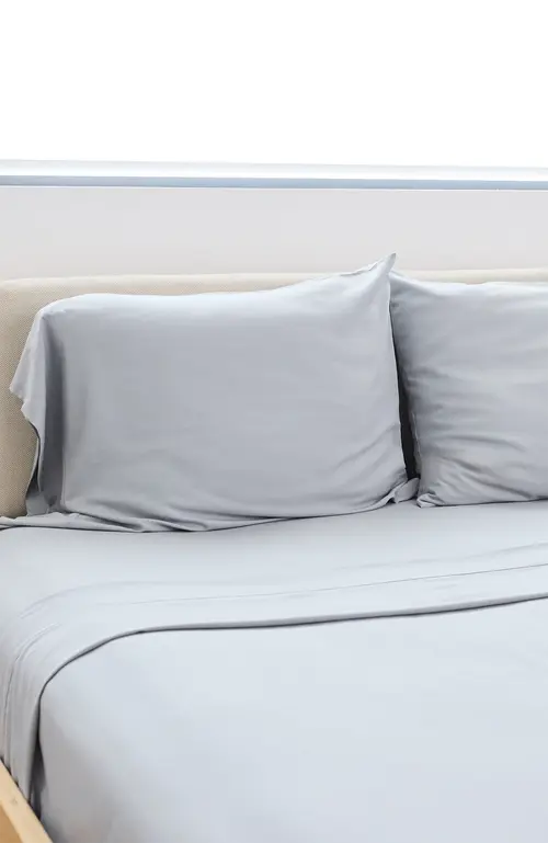 SLUMBER CLOUD Performance Linen Blend Pillowcases - Storm
