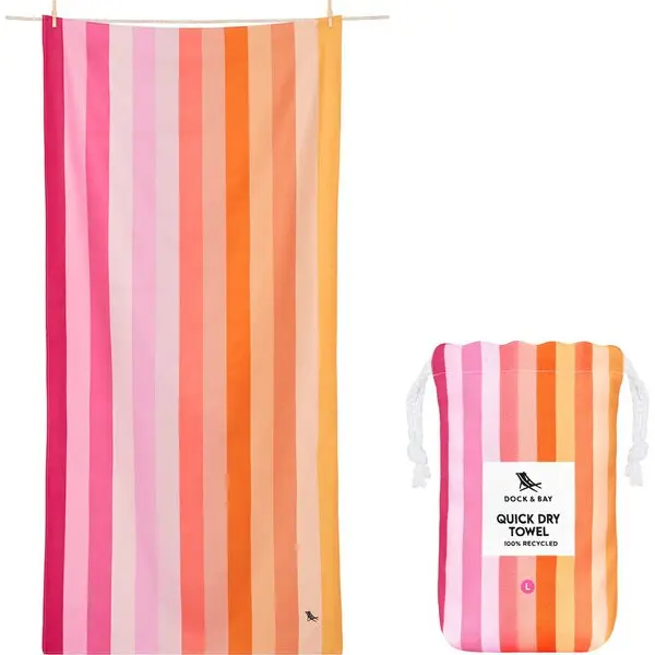 DOCK & BAY Quick Dry Beach Towel - Miami Sorbet