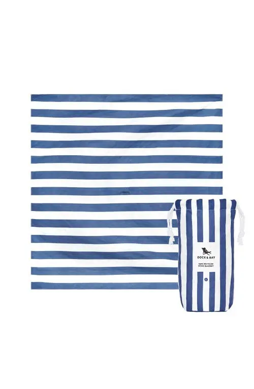 DOCK & BAY Picnic Blanket - Whitsunday Blue