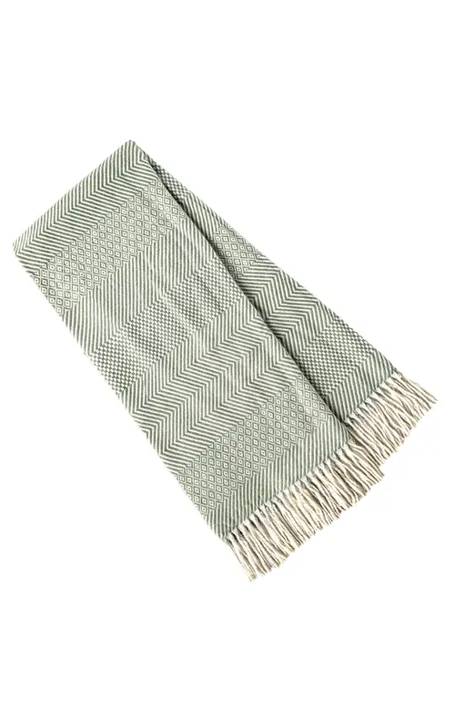 SLUMBER CLOUD Woven Throw Blanket - Juniper