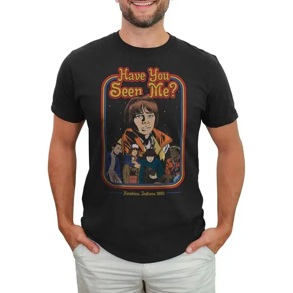 STRANGER THINGS Retro Will Have You Seen Me? Graphic T-shirt