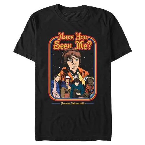 STRANGER THINGS Retro Will Have You Seen Me? Graphic T-shirt