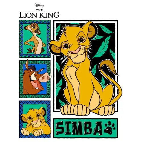 LION KING Best Friends Panels Graphic T-shirt
