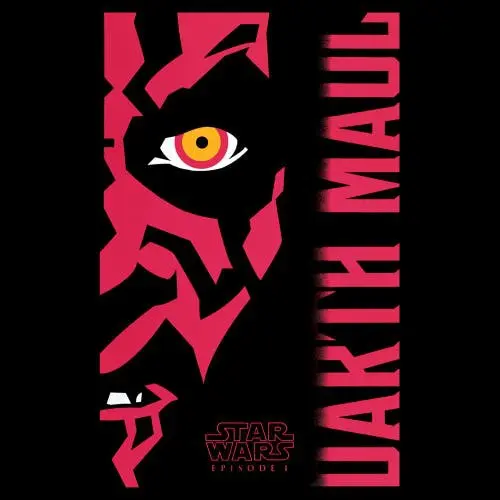 STAR WARS Darth Maul Short Sleeve Graphic T-shirt