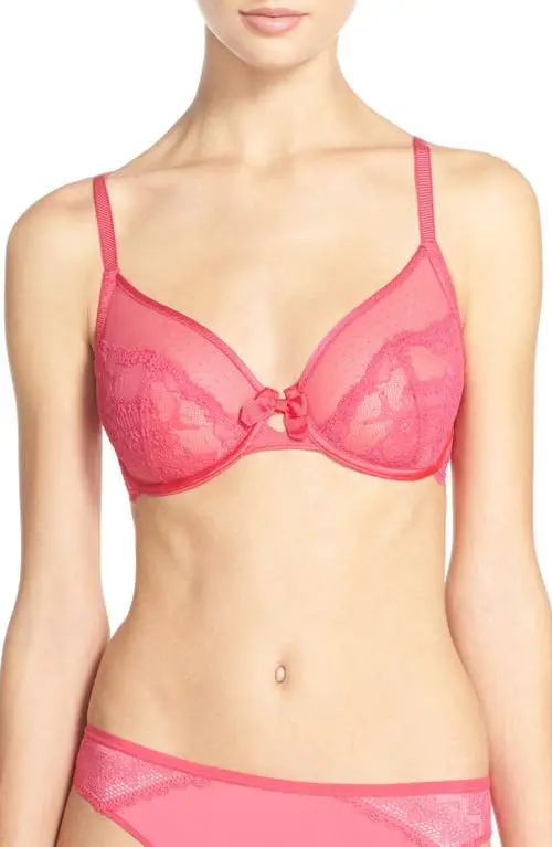 Chantelle Intimates 'idole' Underwire Bra - Raspberry
