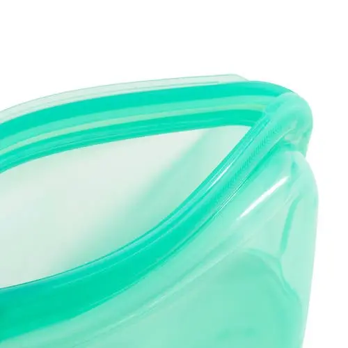 CUISIPRO Pack-it Silicone Reusable Stand Up Storage Bag W/divider