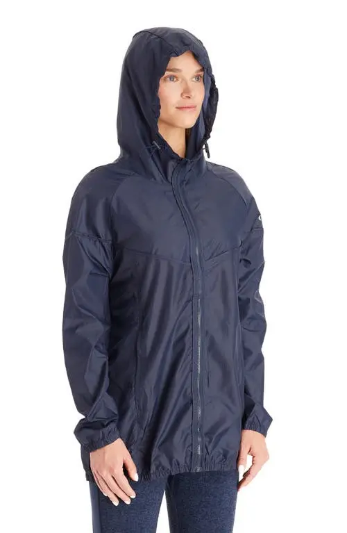 MODERN ETERNITY Waterproof 3-in-1 Maternity Windbreaker - Navy