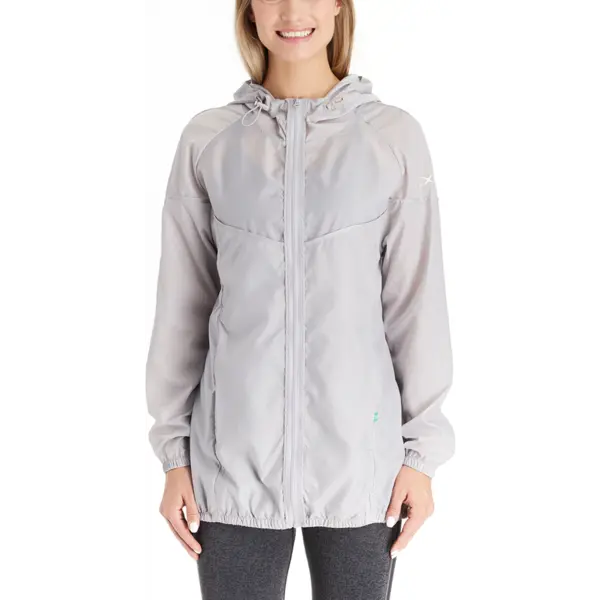 MODERN ETERNITY 3-in-1 Waterproof Maternity Windbreaker - Graphite