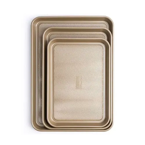 CUISIPRO 17.5 X 11.75-inch Rectangular Steel Nonstick Baking Sheet Pan