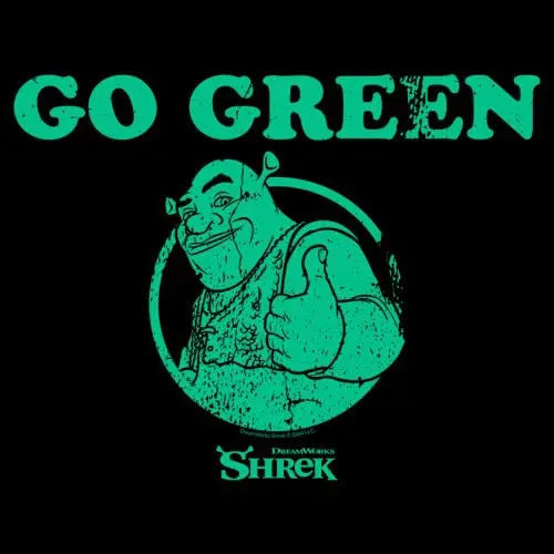 SHREK St. Patrick's Day Go Green Graphic T-shirt