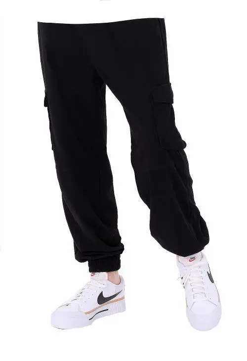 DAI MODA Dm Core Cargo Jogger - Black