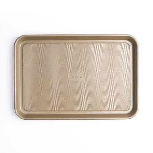 CUISIPRO 13.5 X 9.5-inch Rectangular Steel Nonstick Baking Sheet Pan - Brown