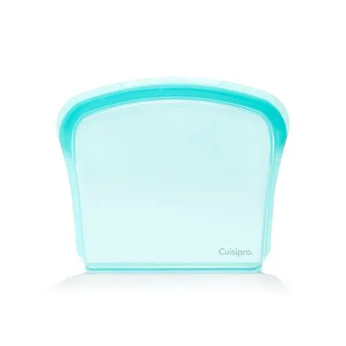 CUISIPRO Pack-it Silicone Reusable Storage Bag - Aqua