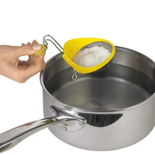 CUISIPRO Stainless Steel Egg Poacher Set Of 2 Poachers